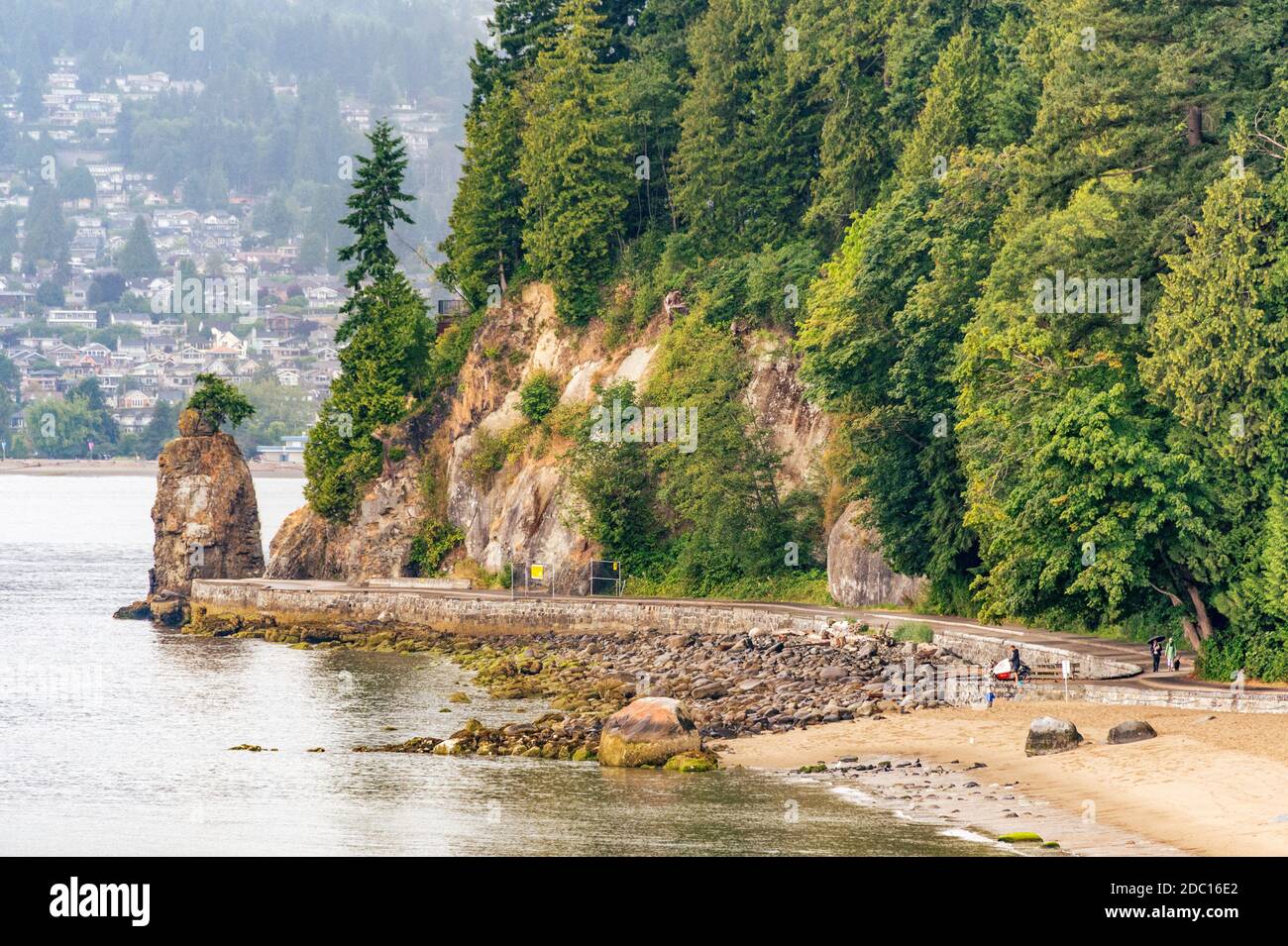 Vancouver stanley park seawall hi-res stock photography and images - Alamy