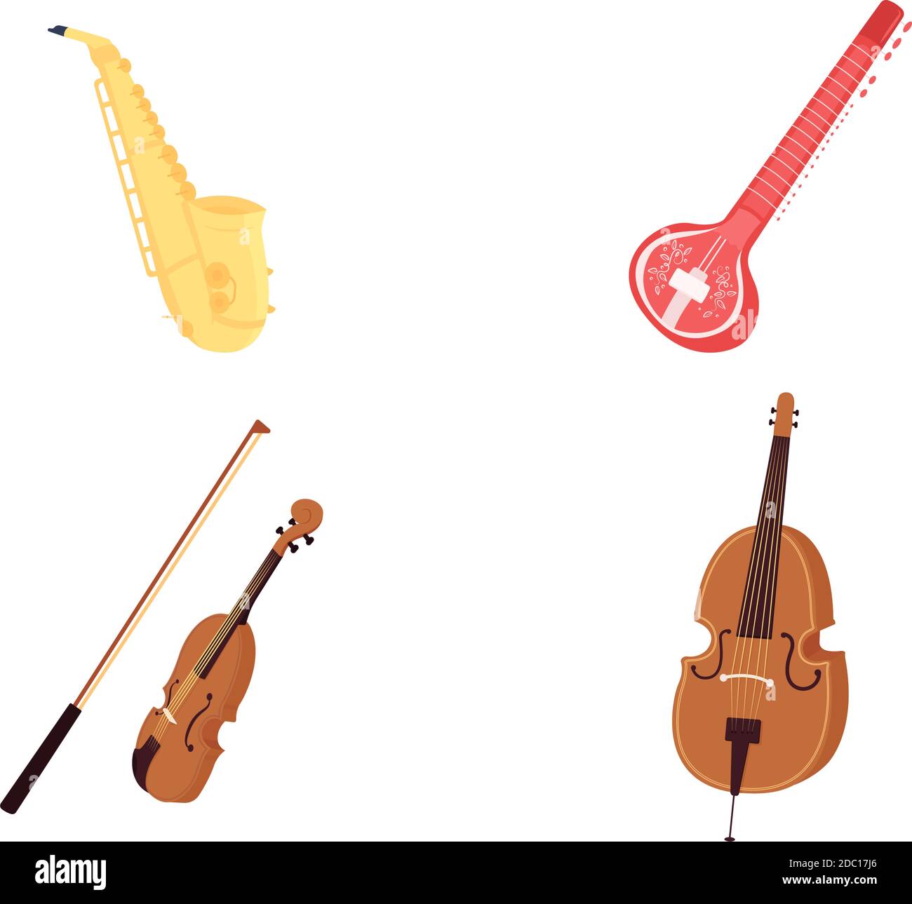 Classical Instruments Clipart
