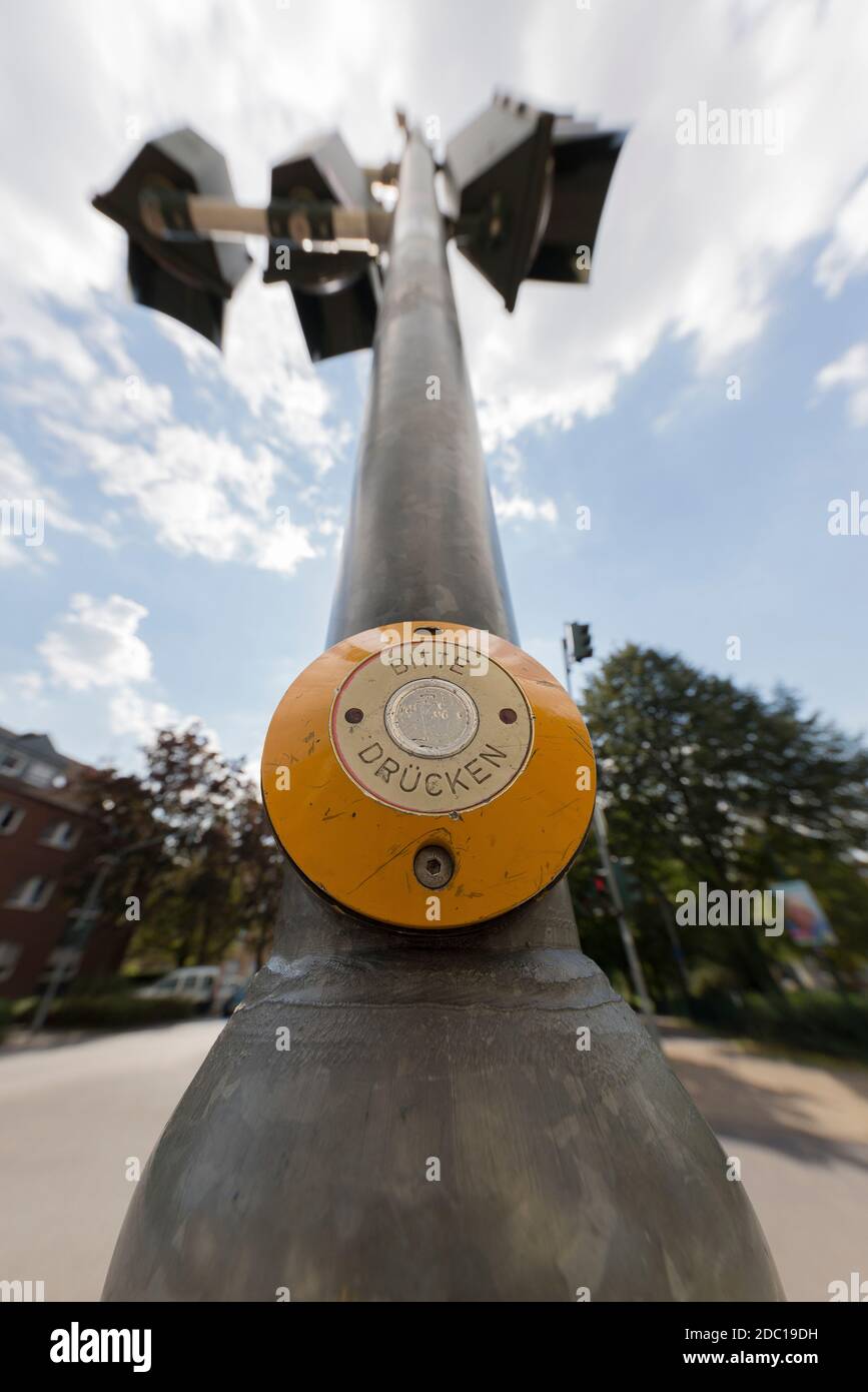 Push button pole hi-res stock photography and images - Alamy