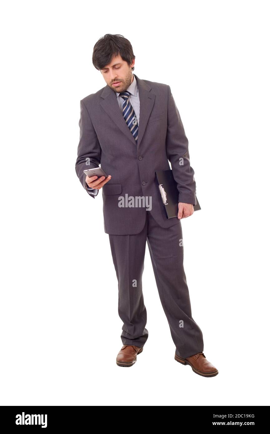 Entrepreneur worried Cut Out Stock Images & Pictures - Alamy