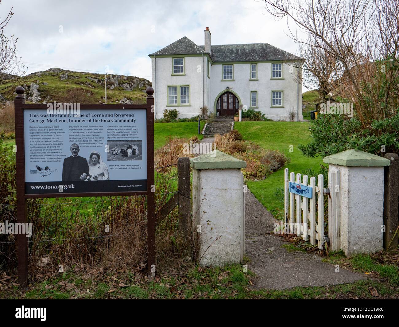 Dunsmeorach house the former home of Lorna and The Reverend George ...