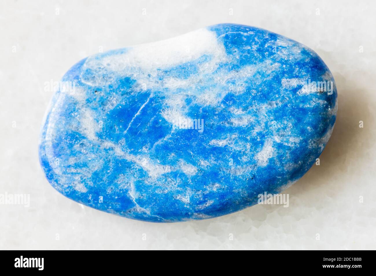 closeup of sample of natural mineral from geological collection ...