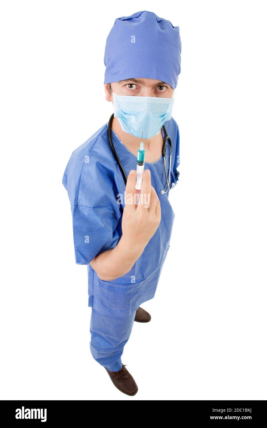 Mad Doctor Syringe High Resolution Stock Photography and Images - Alamy