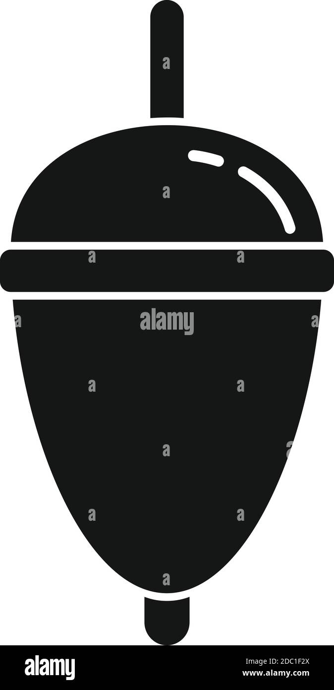 Bobber lure icon, simple style Stock Vector Image & Art - Alamy