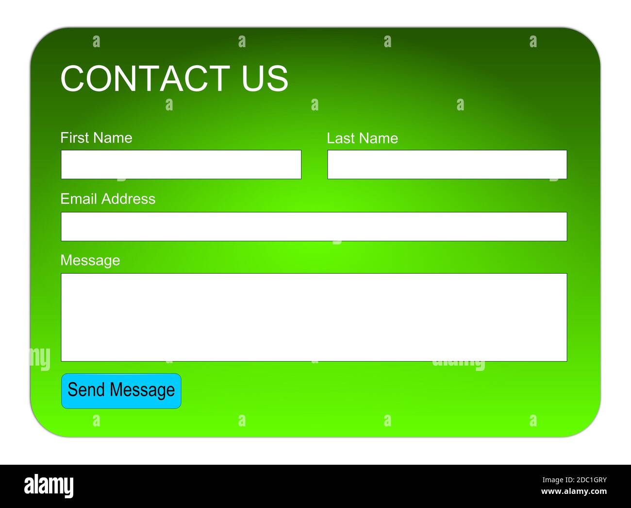 Green Contact Us Form Or Feedback Form Illustration Stock Photo Alamy green-contact-us-form-or-feedback-form-illustration-stock-photo-alamy