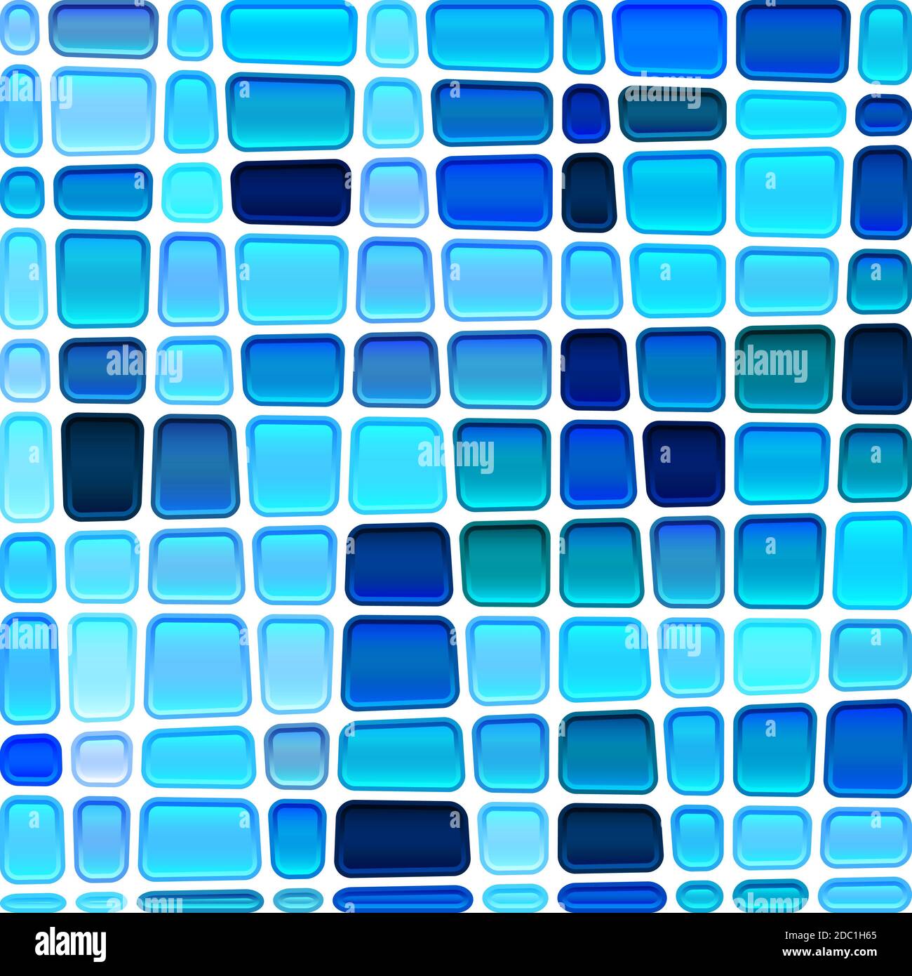abstract stained-glass mosaic background - light blue Stock Photo - Alamy