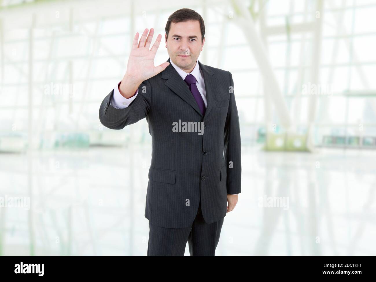 business man making stop at the office Stock Photo - Alamy