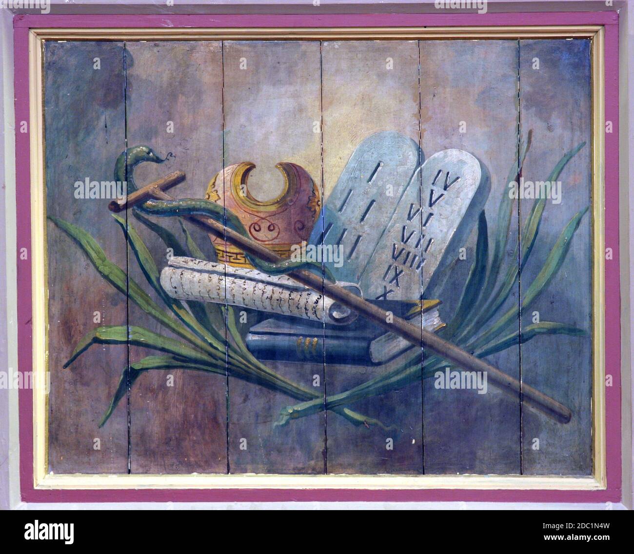 Basilica of moses mosaic hi-res stock photography and images - Alamy