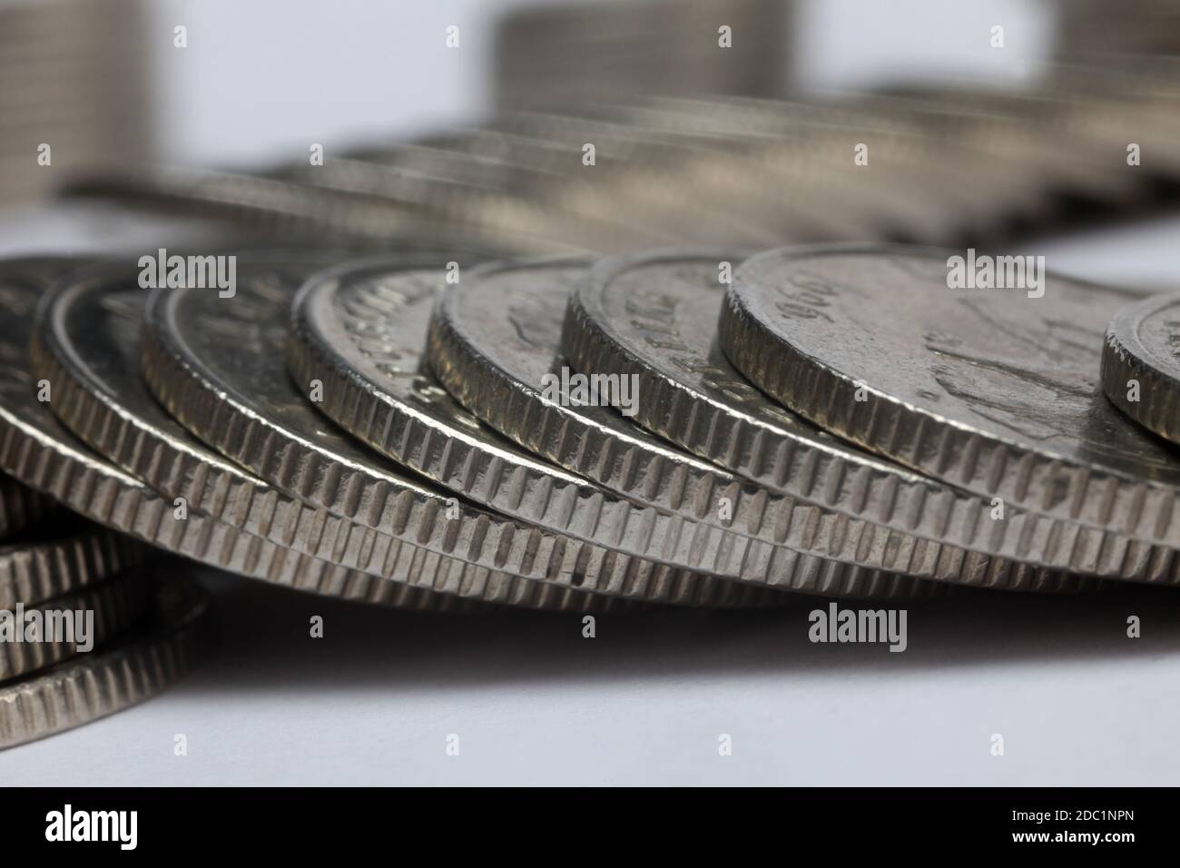 Kuna coins, Croatian money Stock Photo - Alamy