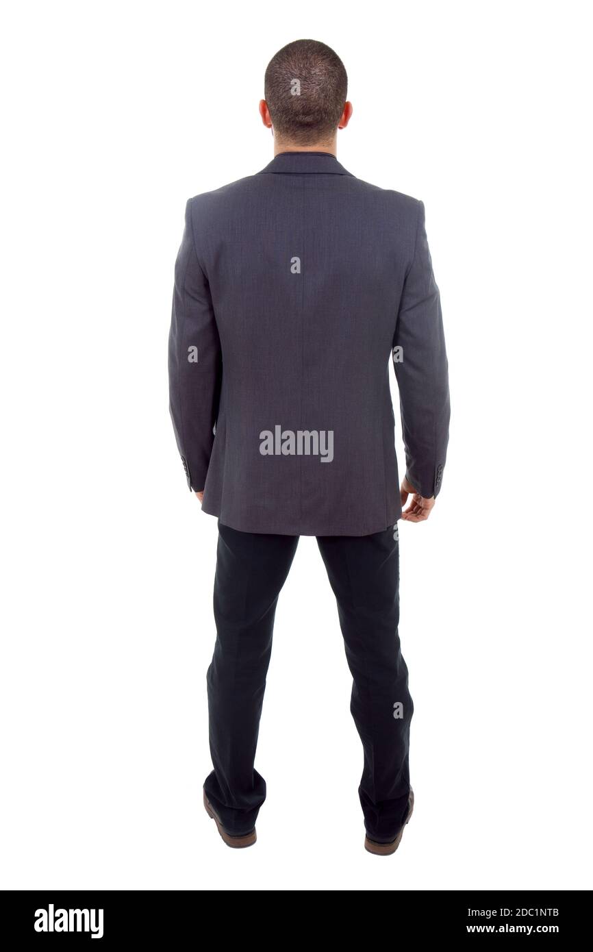 One man standing from behind Cut Out Stock Images & Pictures - Alamy