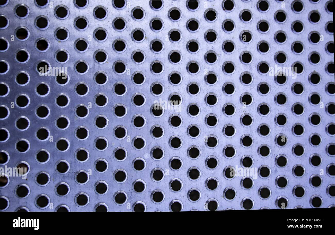 Detail of metallic background with texture, non-slip and safety Stock ...