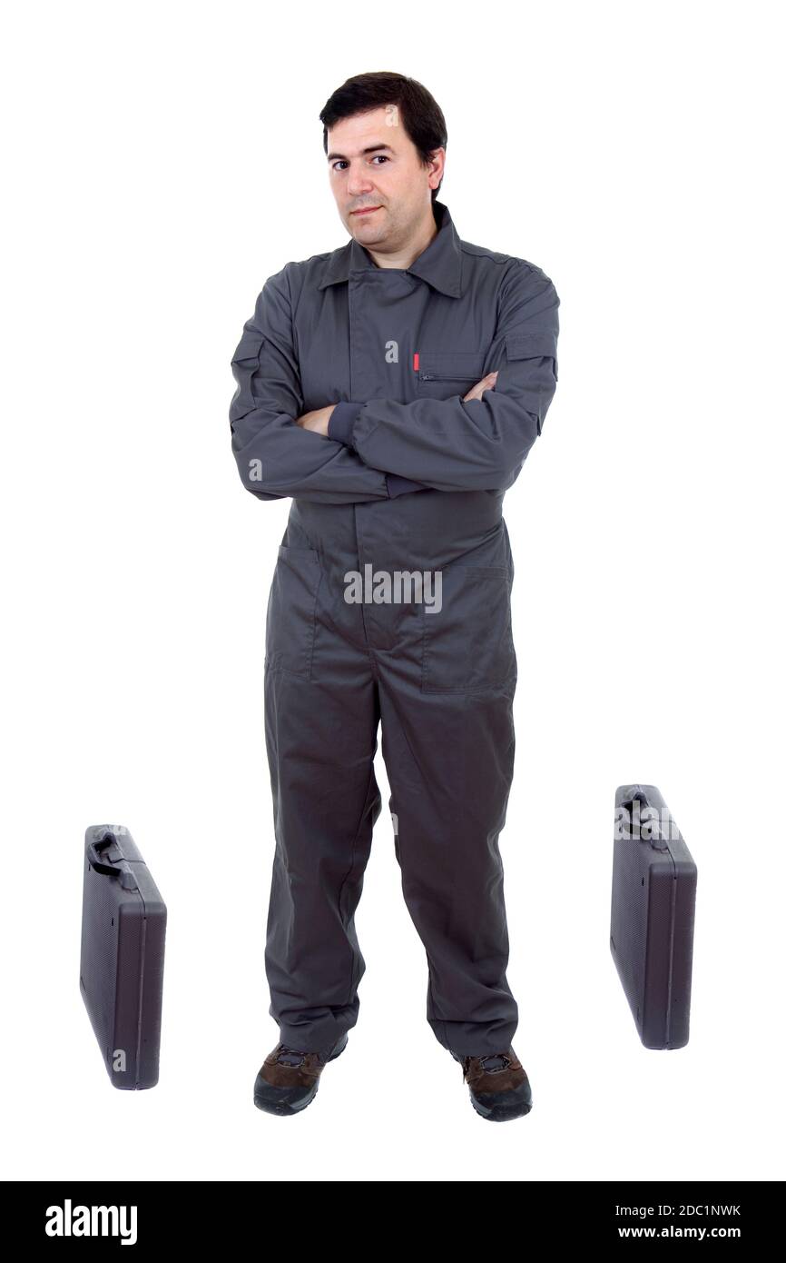 Handyman senior Cut Out Stock Images & Pictures - Alamy
