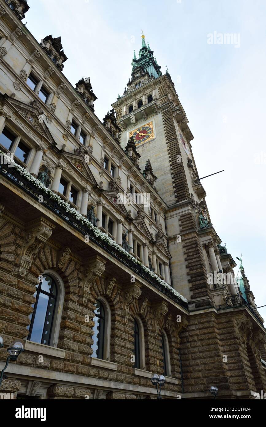 Hamburg City Hall, Germany Stock Photo - Alamy
