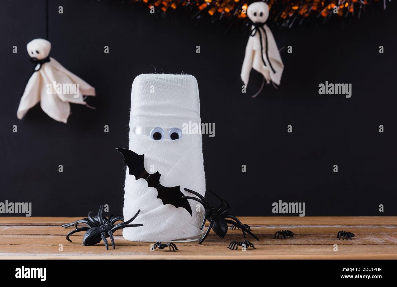 Concept halloween bats mummy hi-res stock photography and images - Alamy