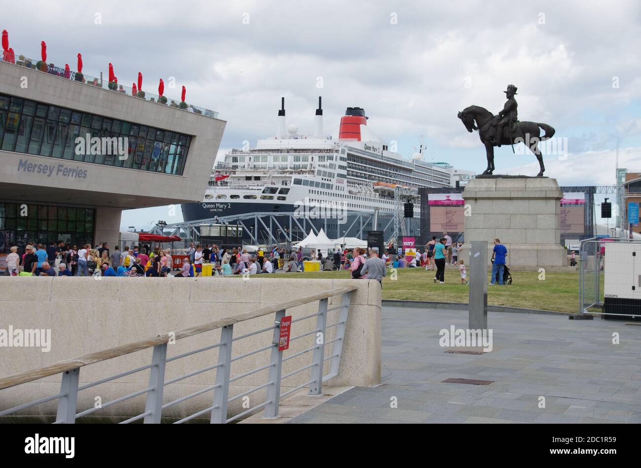Liverpool England during July 2015 Stock Photo - Alamy