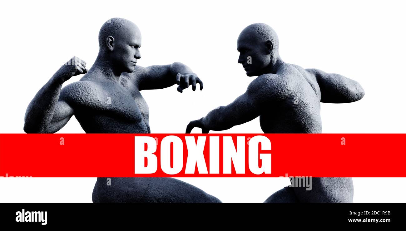 Boxing Class Combat Fighting Sports Background Stock Photo - Alamy