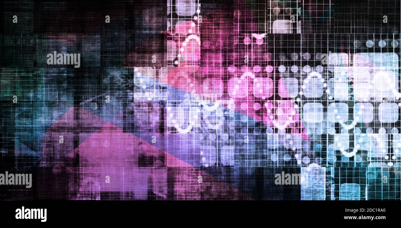 Dark Technology Background with Modern Abstract Tech Texture Stock ...