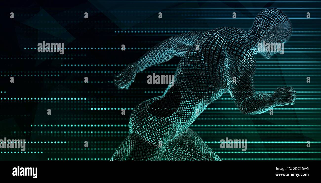 Muscular structure of athlete hi-res stock photography and images - Alamy
