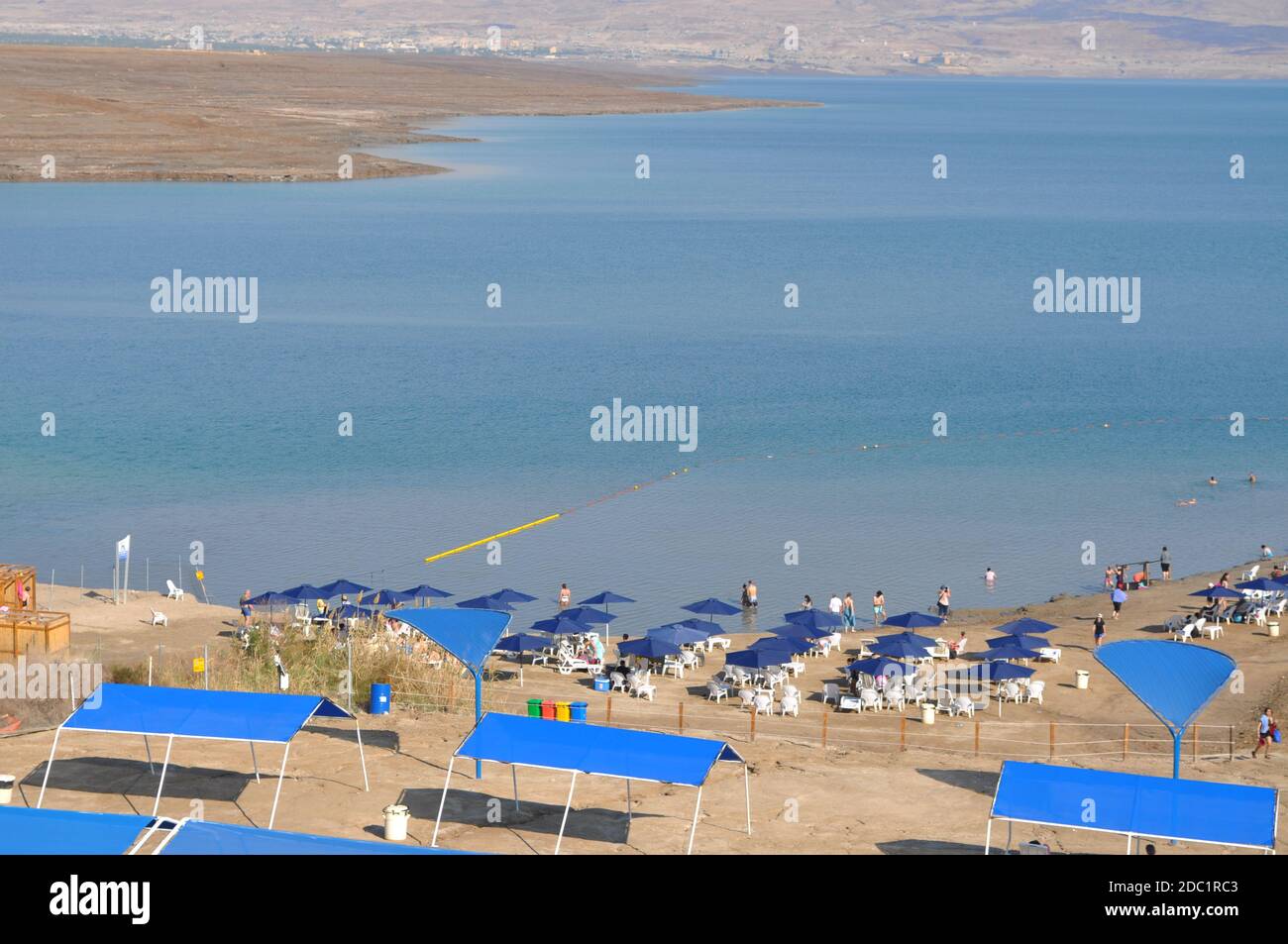 Dead Sea Floating area Southern Israel Stock Photo - Alamy