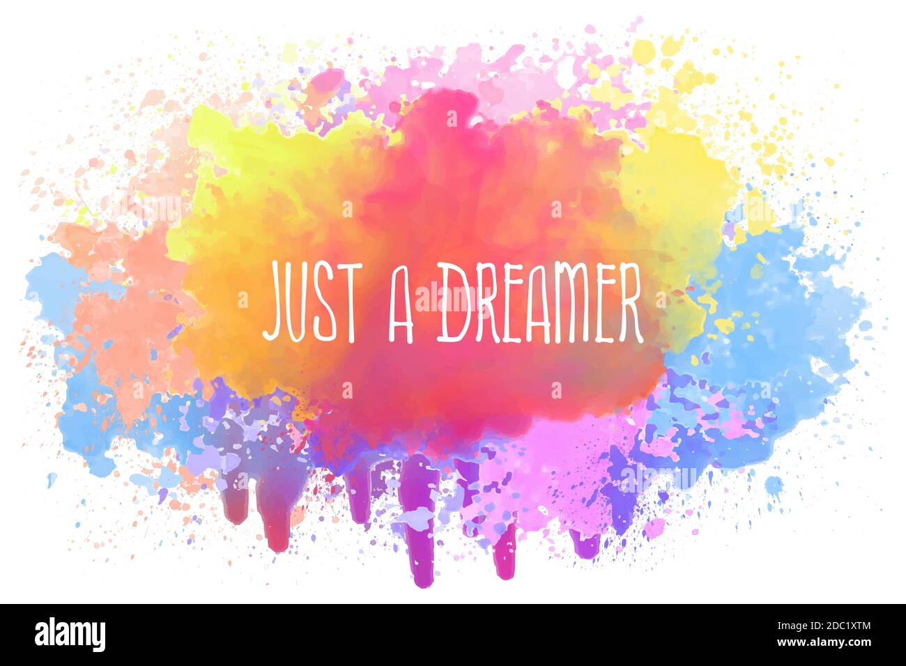 Paint splatter lettering hi-res stock photography and images - Alamy