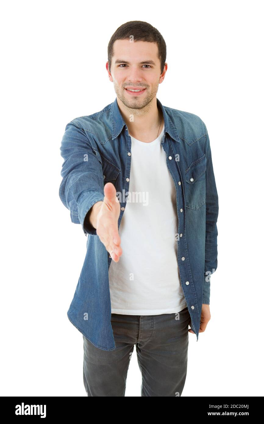 Man shakehand hi-res stock photography and images - Alamy