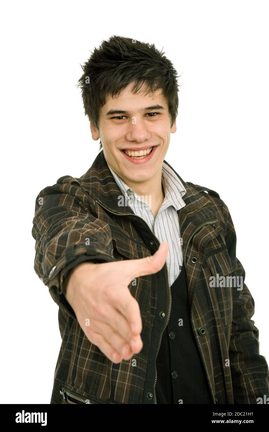 Man shakehand hi-res stock photography and images - Alamy