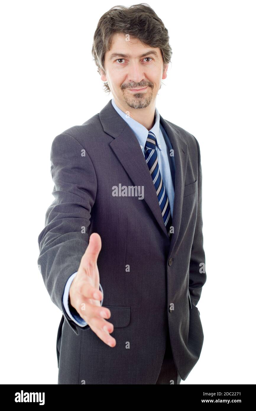 Young shakehand hi-res stock photography and images - Alamy