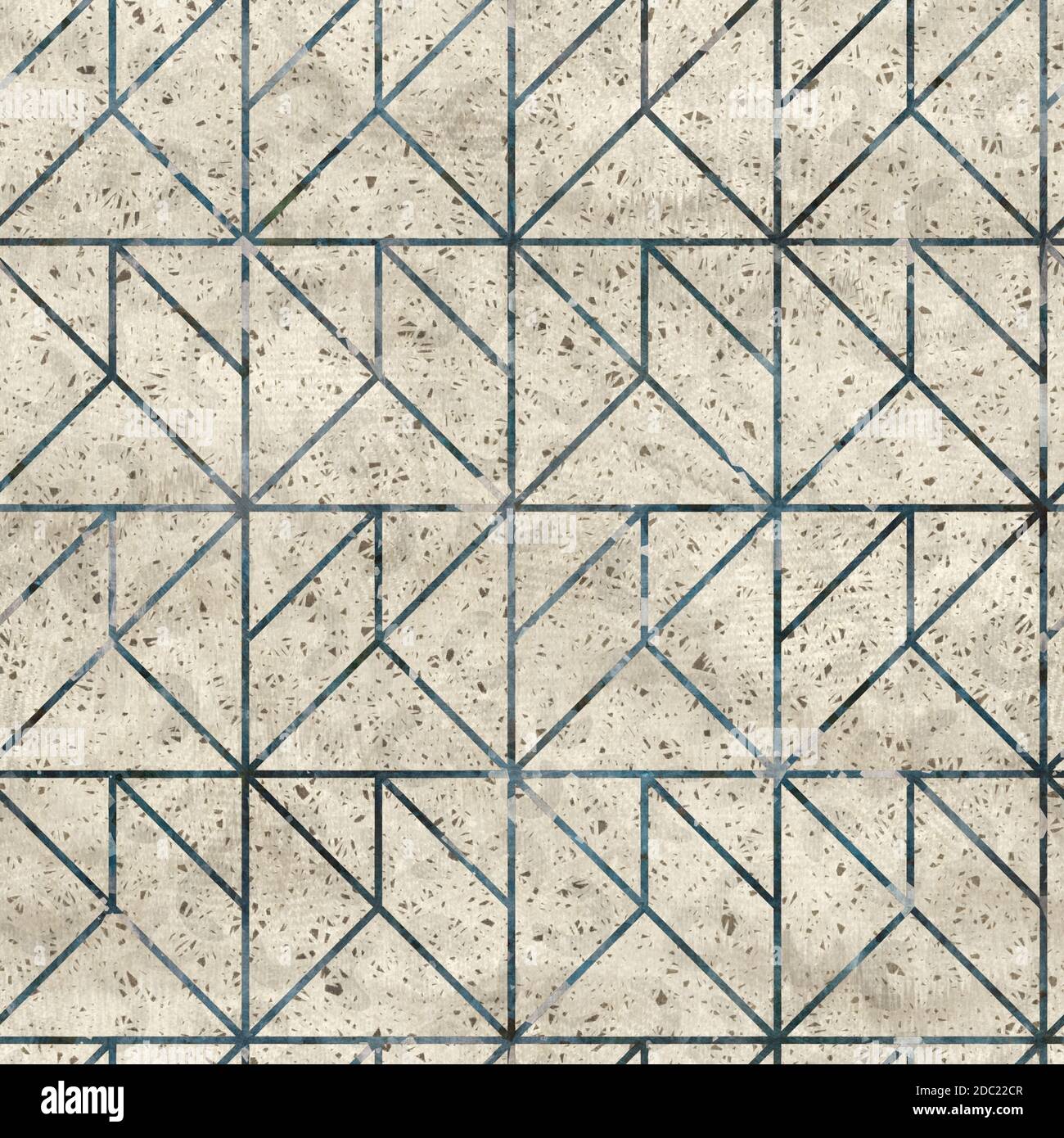 Chic formal grungy geo texture seamless pattern Stock Photo - Alamy