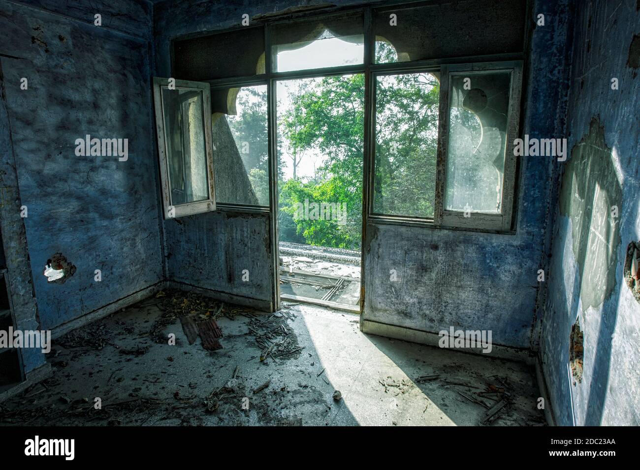 Ashram, Beatles, Rishikesh, Uttarakhand, India Stock Photo - Alamy