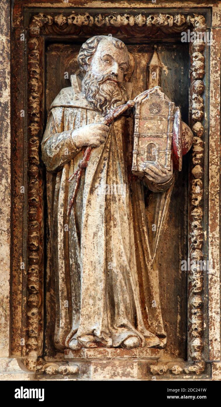 Saint, Altar of St. Anastasius in the Cathedral of St. Domnius in Split ...