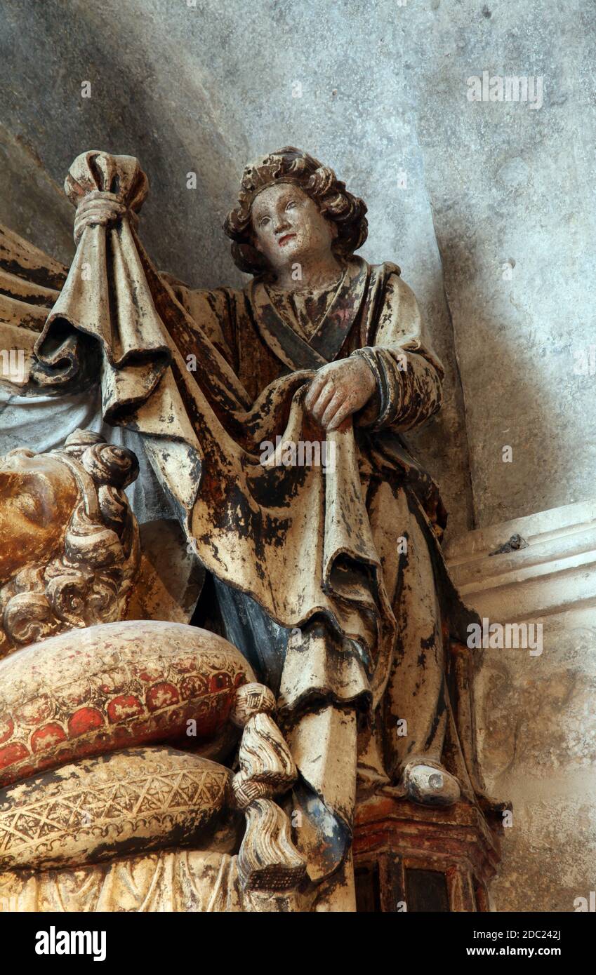 Angel, Altar of St. Anastasius in the Cathedral of St. Domnius in Split ...