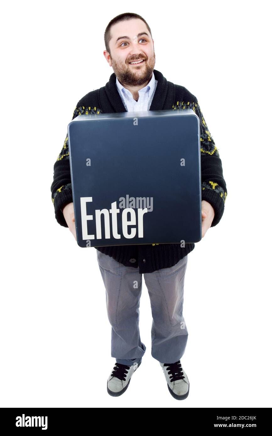 Male enter Cut Out Stock Images & Pictures - Alamy