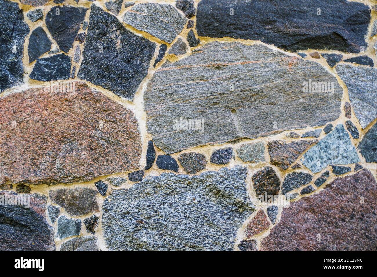 Old Stone Wall Texture Background. Stone Wall as a Background, Banner ...