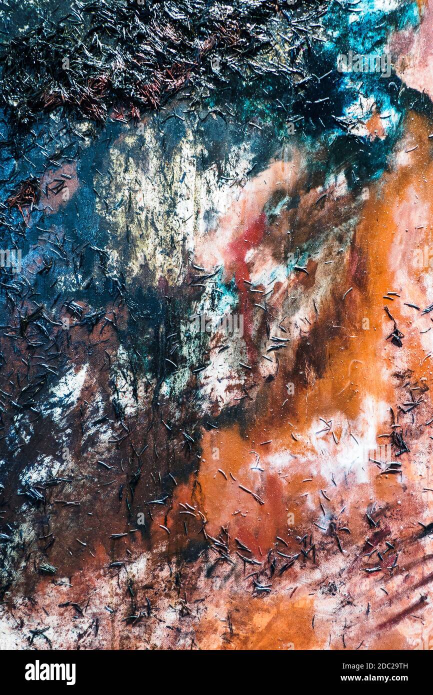 Watercolor Painting. Marble Watercolor Background. Wet Paper Texture ...