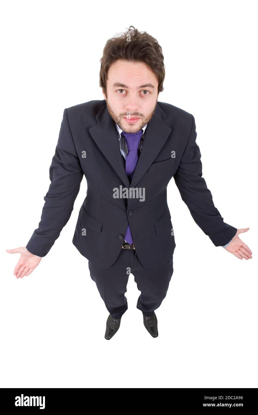 Businessman waiting full body hi-res stock photography and images - Alamy