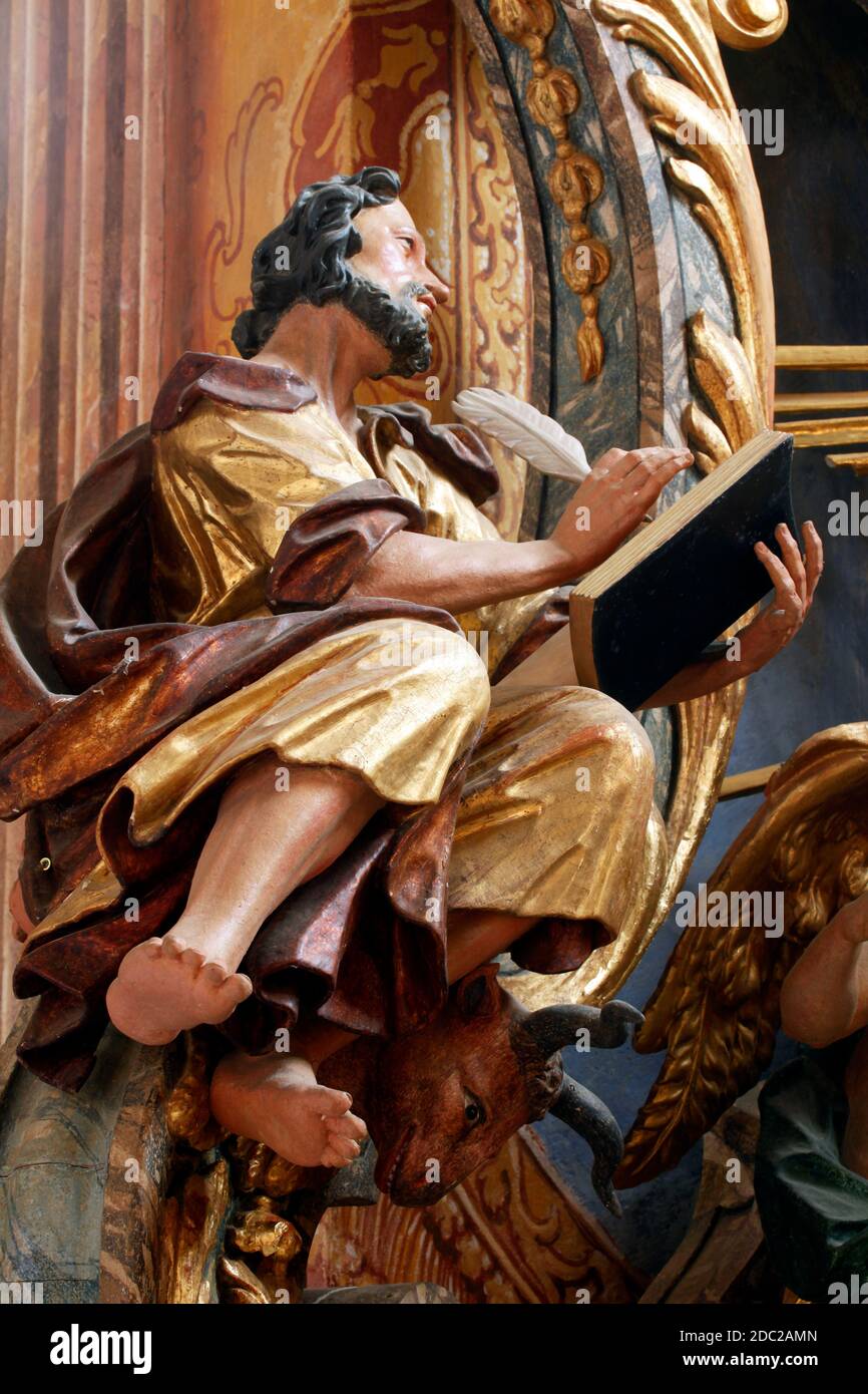 Saint Luke the Evangelist Stock Photo - Alamy