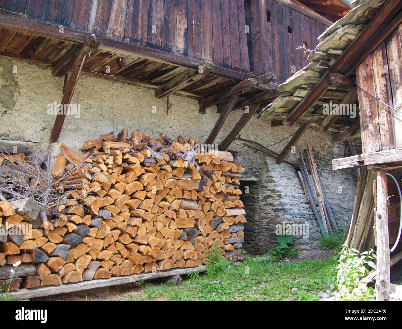 courtaud,val de rhemes,aoste,italie Stock Photo - Alamy