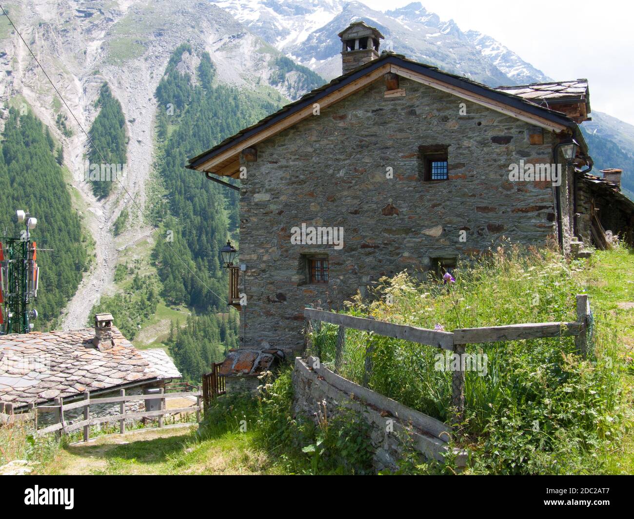 courtaud,val de rhemes,aoste,italie Stock Photo - Alamy