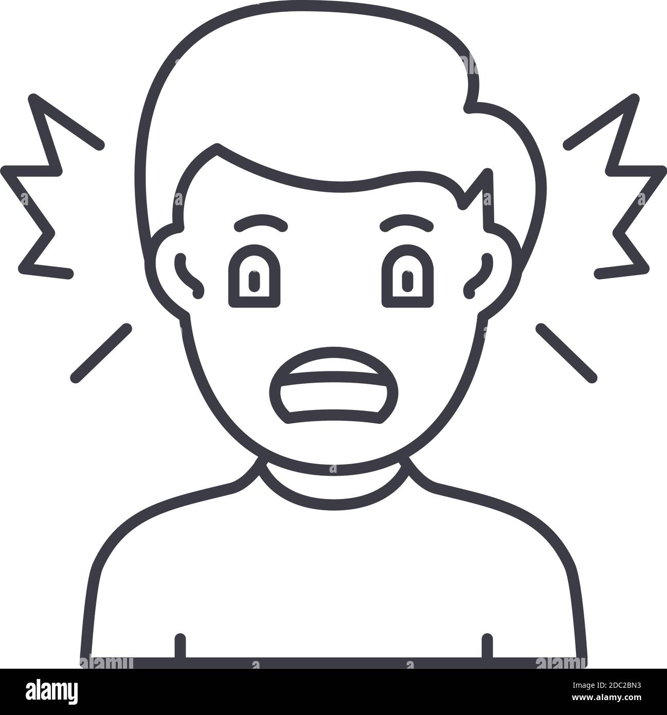 Concept icon, linear isolated illustration, thin line vector, web ...