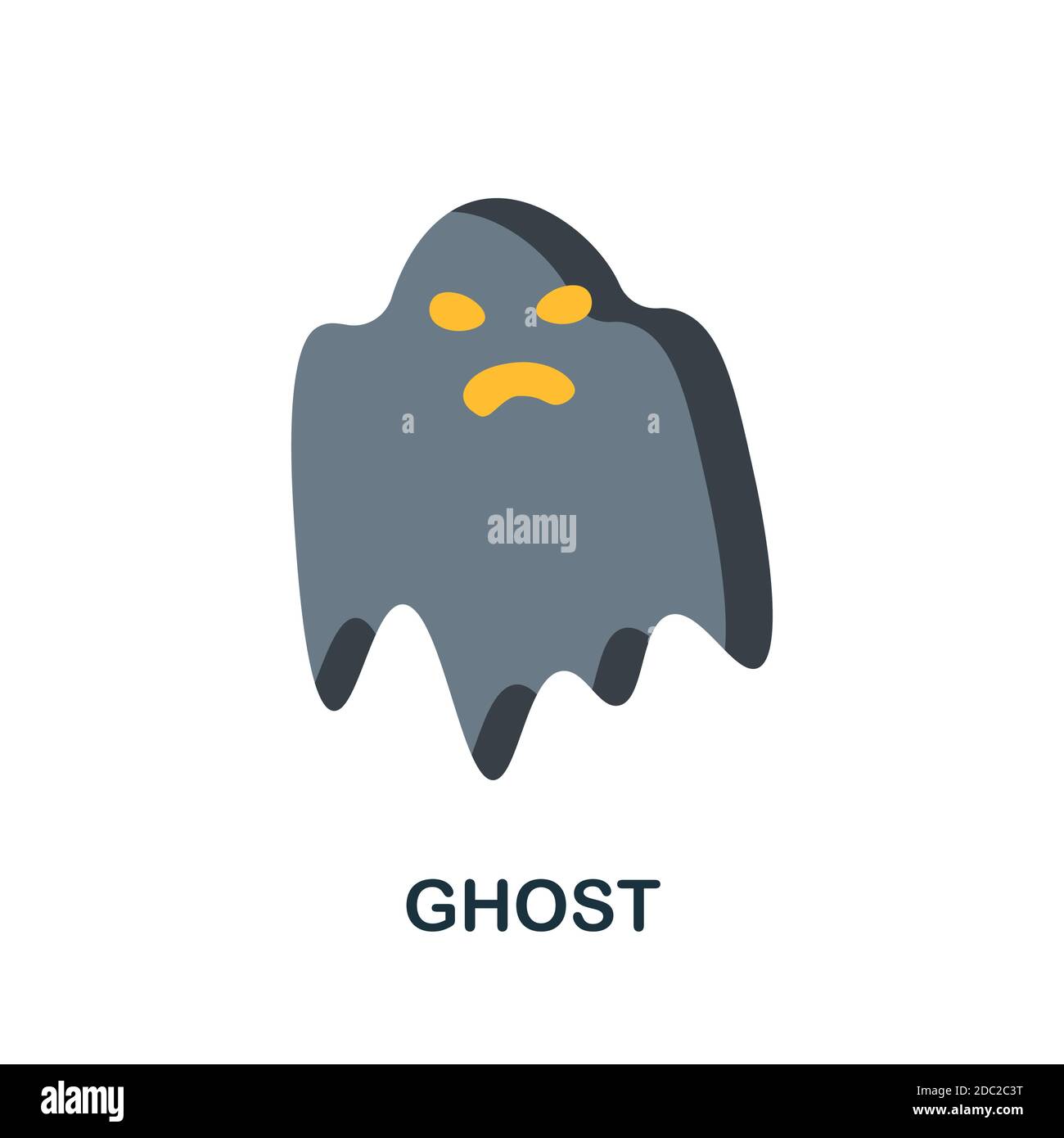Ghost icon. Simple element from halloween collection. Creative Ghost ...