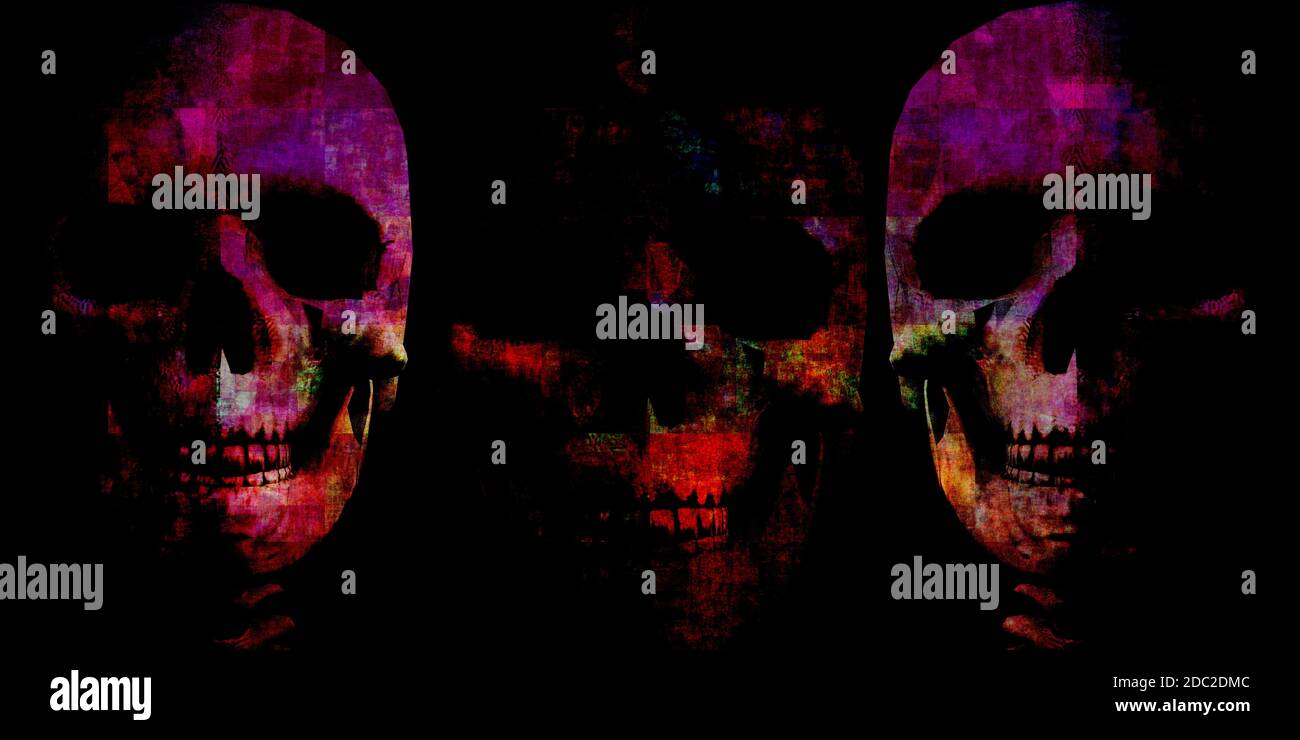 Skull Background High Resolution Stock Photography and Images - Alamy