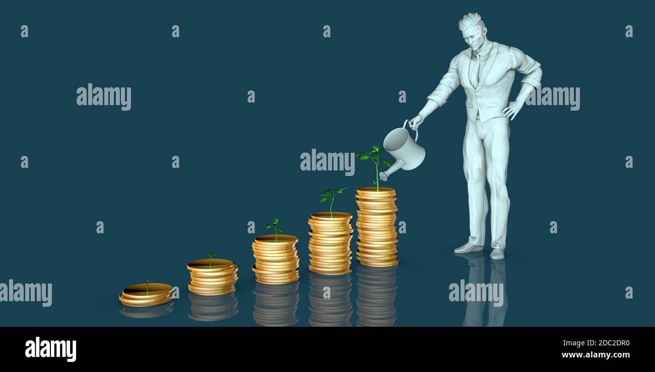 Profitable Business Investment and Idea as an Abstract Stock Photo - Alamy