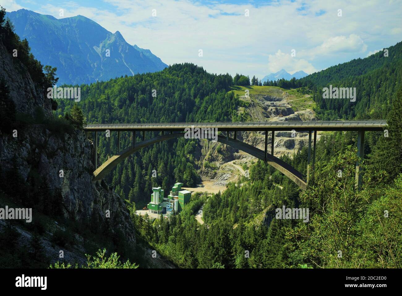 Alps bridges hi-res stock photography and images - Alamy