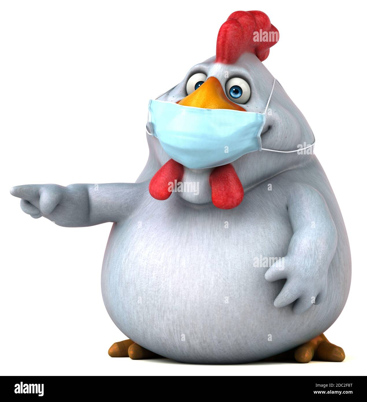 Cartoon character chicken Cut Out Stock Images & Pictures - Alamy