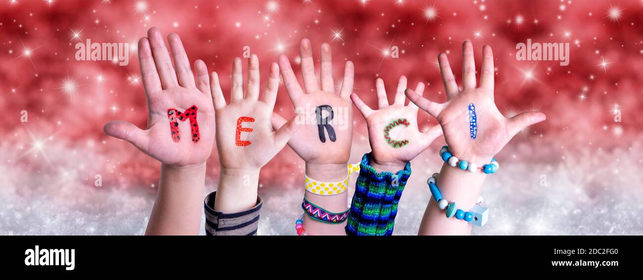 Sign french text merci means hi-res stock photography and images - Alamy