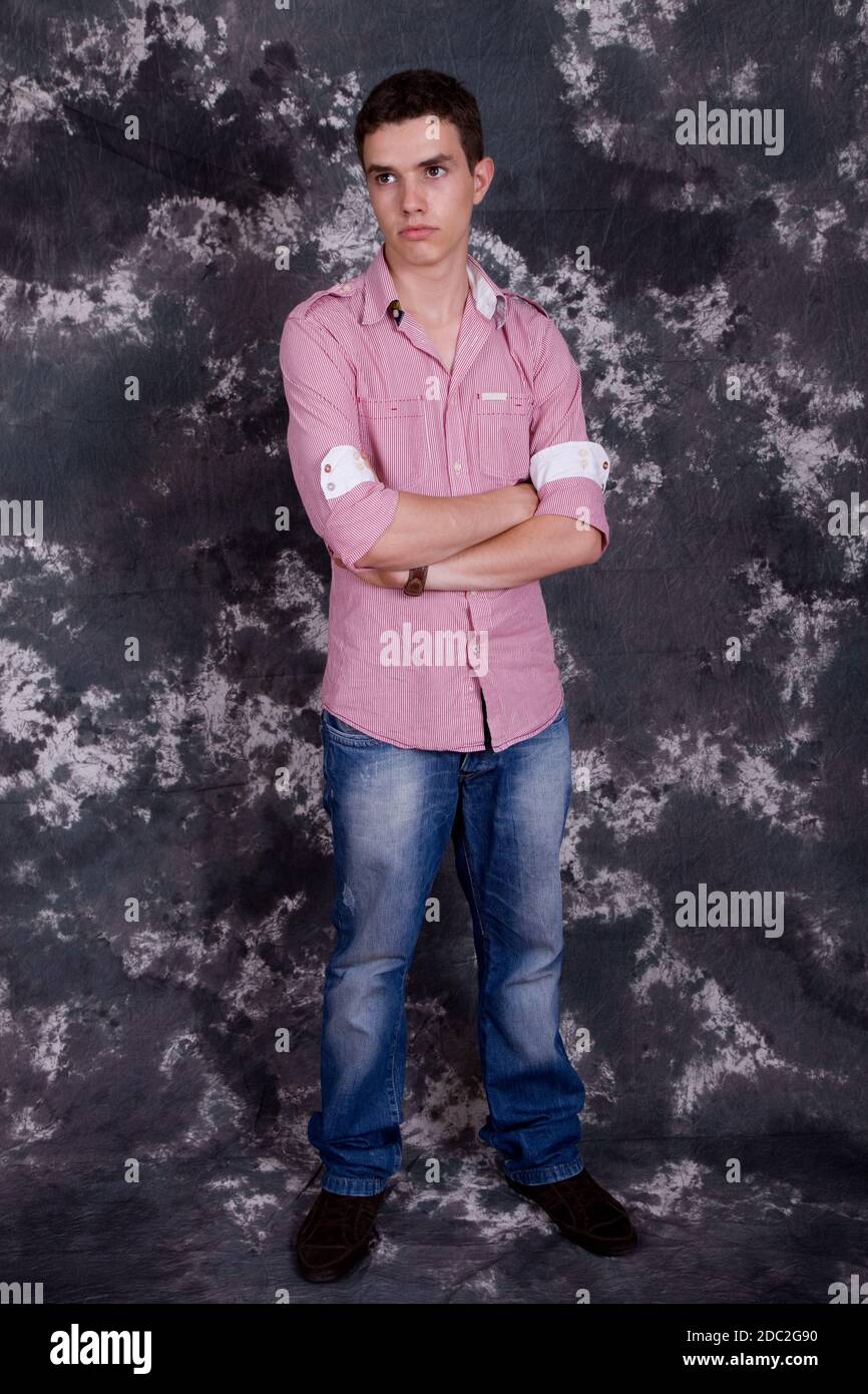 an young casual man, full body picture Stock Photo - Alamy an young casual man, full body picture Stock Photo - Alamy