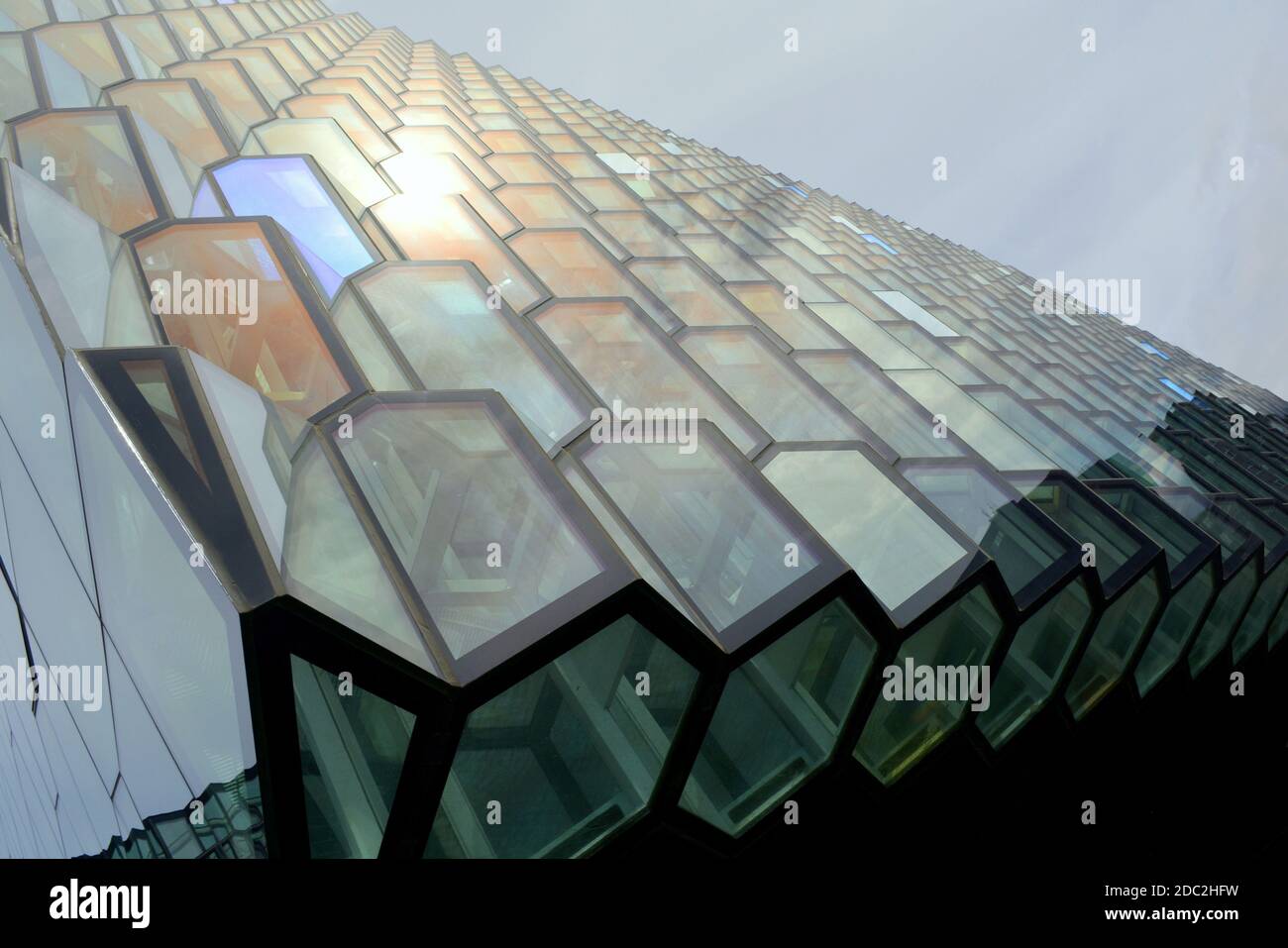 Harpa Concert Hall facade Stock Photo - Alamy