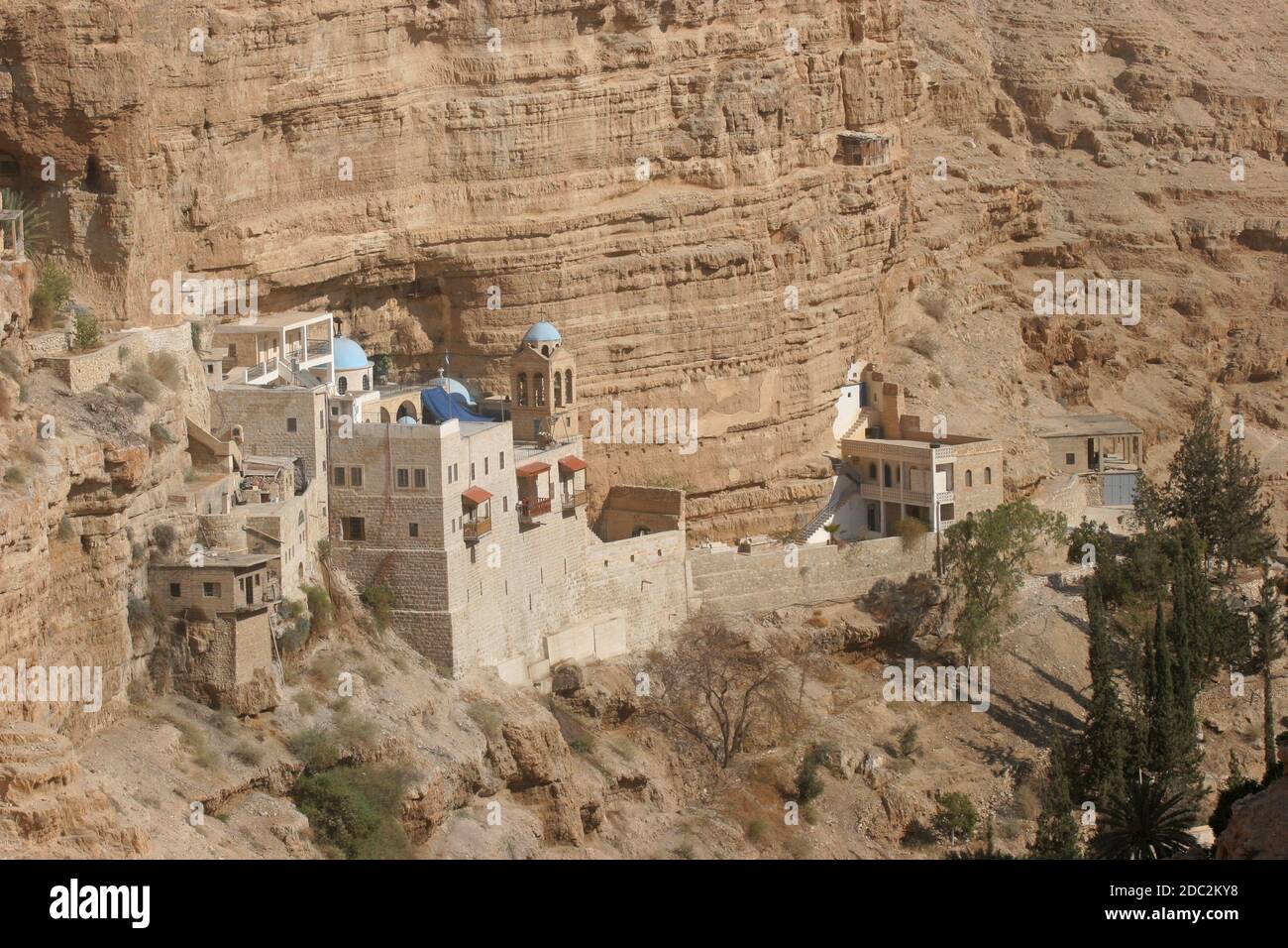 Saint George monastery in Judea desert Stock Photo - Alamy
