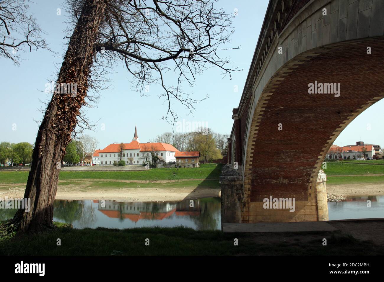 Bridge in a continental town hi-res stock photography and images - Alamy