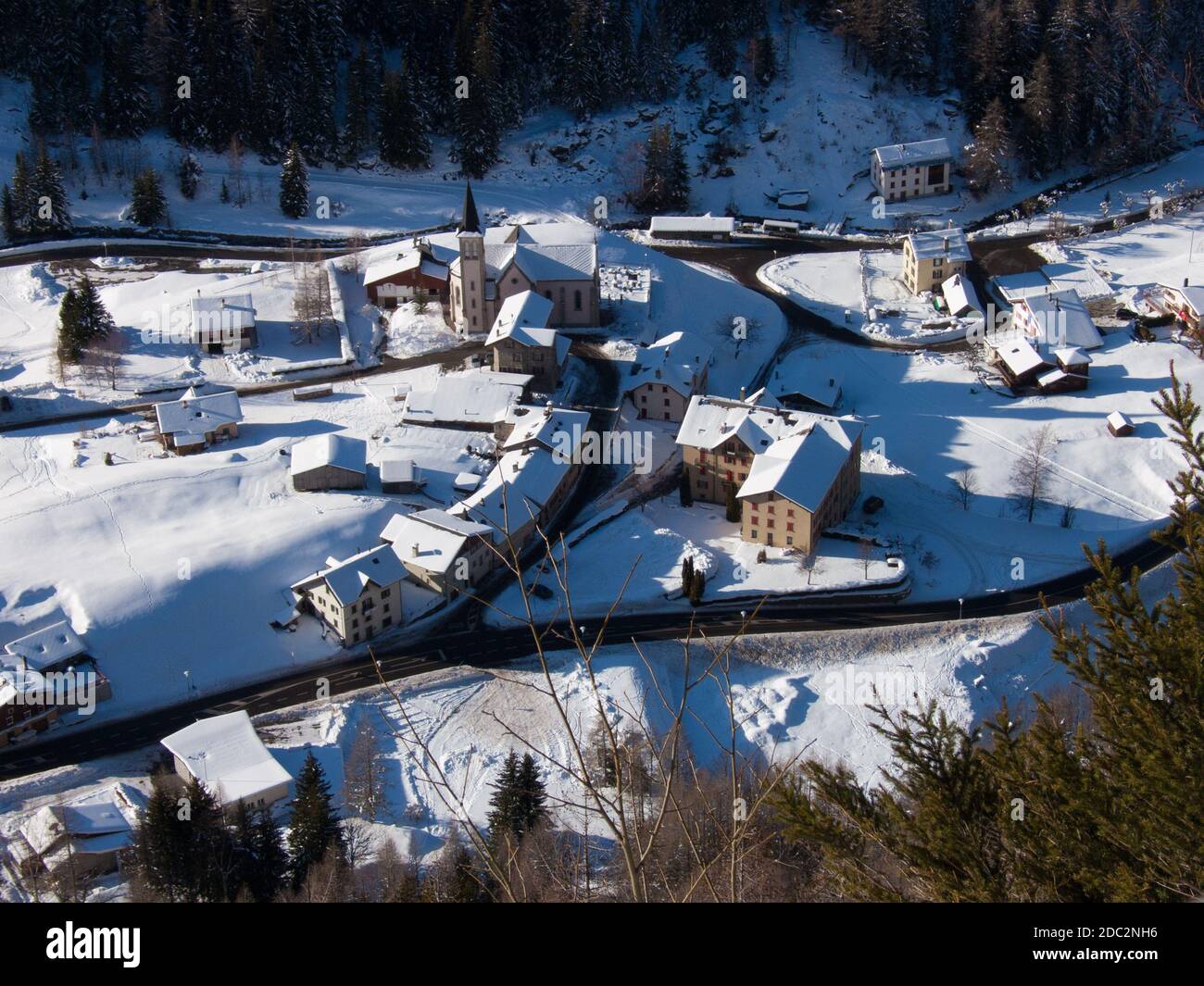 le trient,valais swiss Stock Photo - Alamy